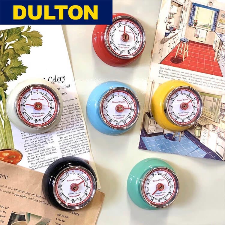 HANEANT KOBE / DULTON (ダルトン) キッチンタイマー ウィズ マグネット ブラック