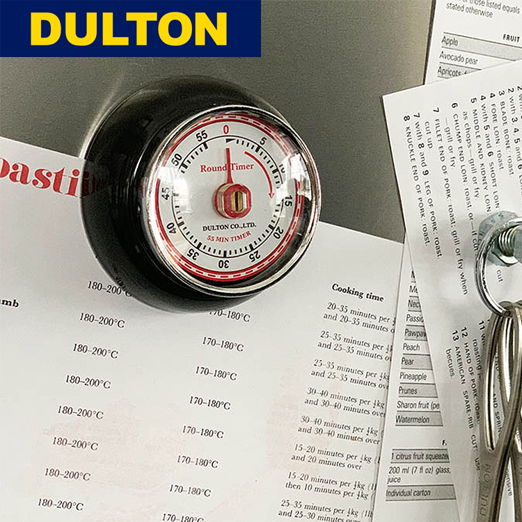 HANEANT KOBE / DULTON (ダルトン) キッチンタイマー ウィズ マグネット ブラック