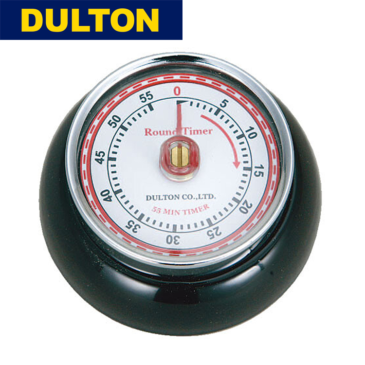 HANEANT KOBE / DULTON (ダルトン) キッチンタイマー ウィズ マグネット ブラック